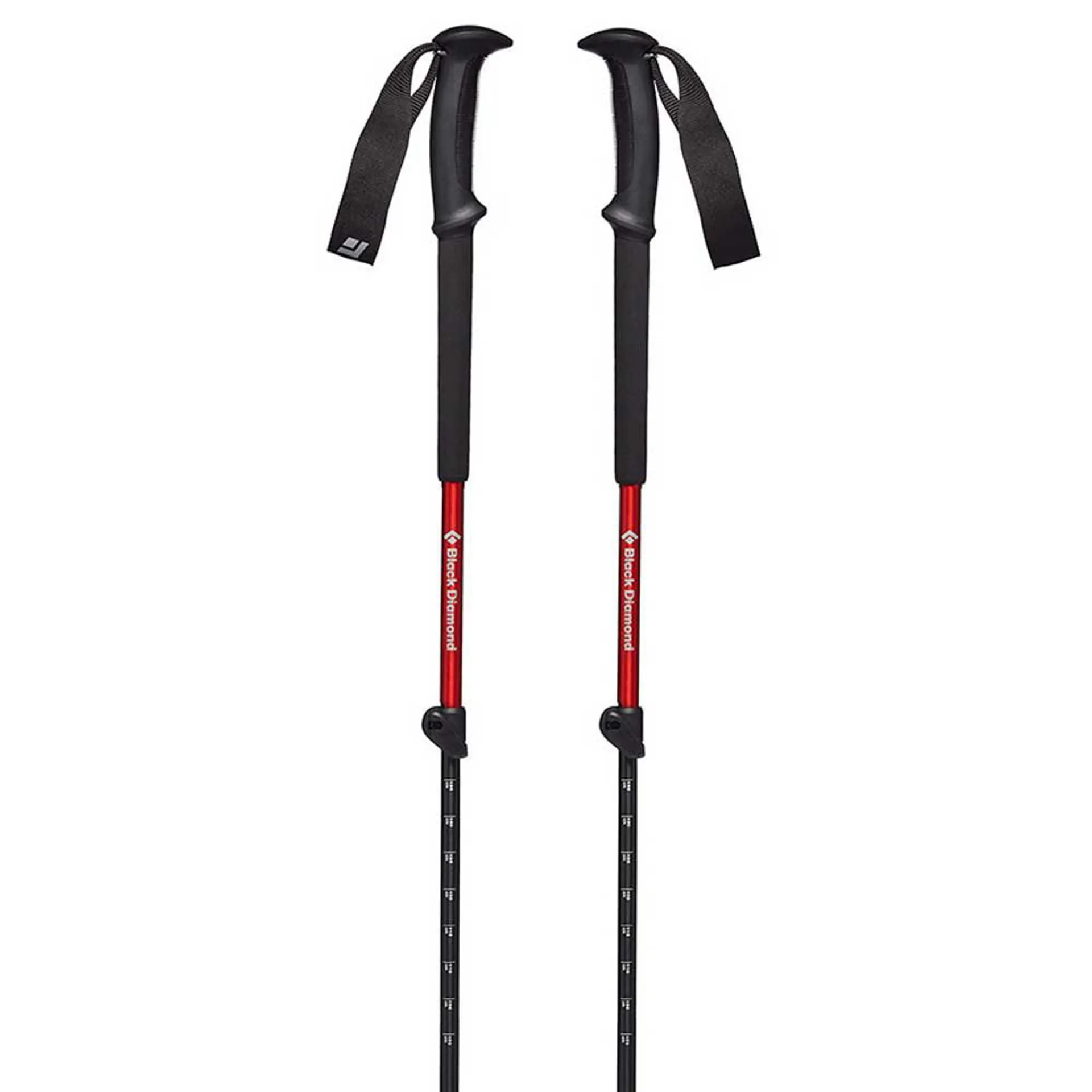 Black Diamond Trail Back Poles Pair Red