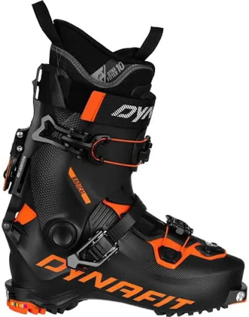Dynafit Radical Ski Touring Boots Black / Fluo Orange