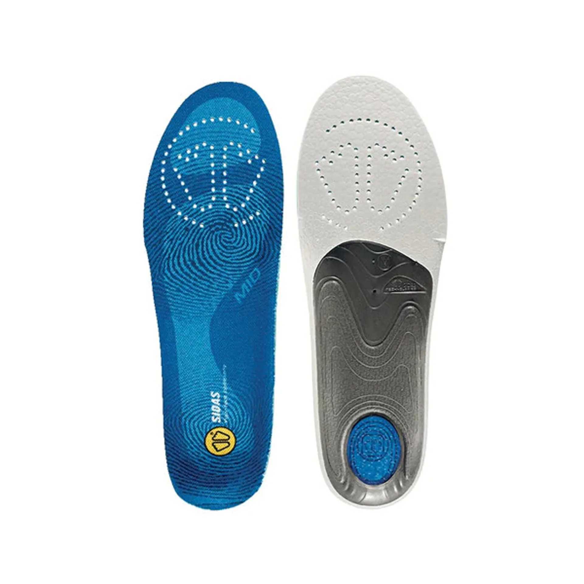 Sidas 3 Feet Mid Blue Footbeds. Sidas Supportive Footbeds.